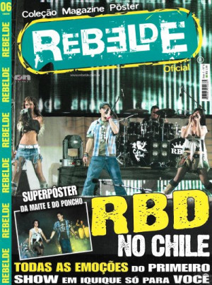 COLEÇÃO MAGAZINE PÔSTER REBELDE OFICIAL (COLEÇÃO MAGAZINE PÔSTER ...