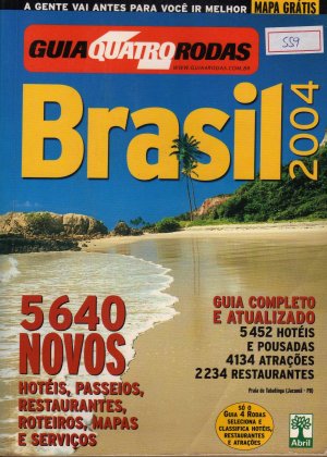 Guia Quatro Rodas Brasil 2004 - Editora Abril