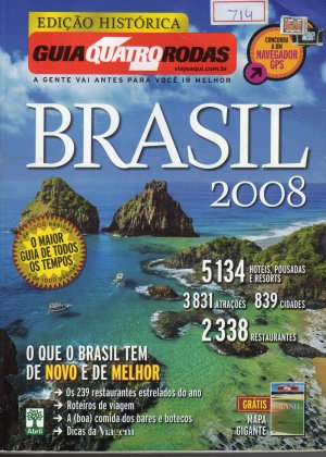 Guia Quatro Rodas Brasil 2008 - Editora Abril