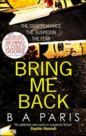 Bring Me Back - B.A. Paris