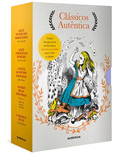 Caixa Clássicos Autêntica - Vol. 3: Alice no país das maravilhas; Alice ...